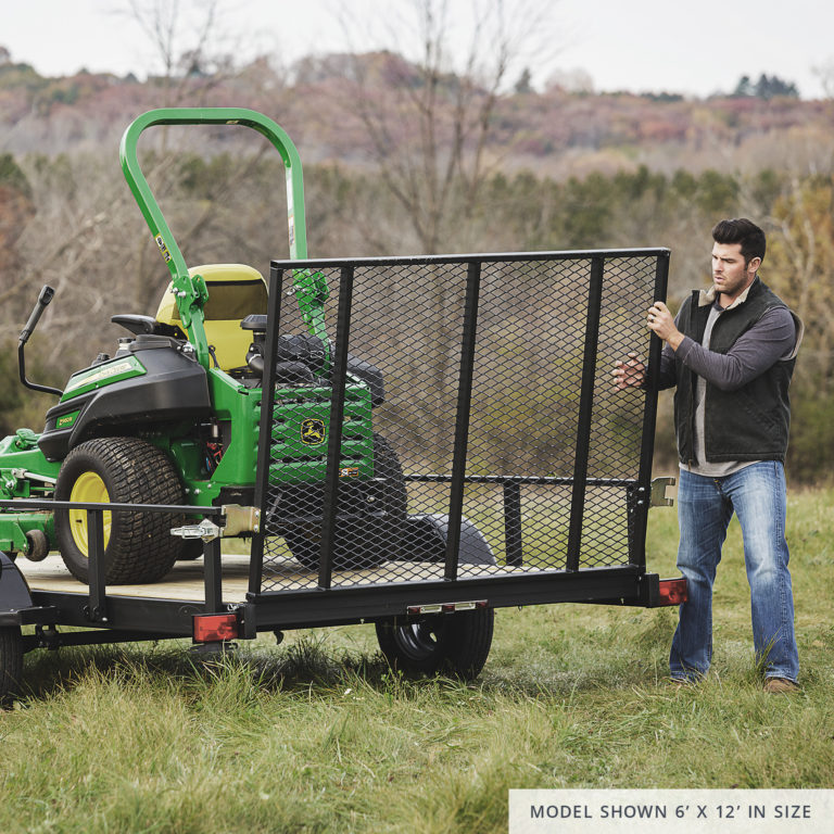 5 x 8 ft. Steel Utility Trailer With 13 Inch Wheels - Karavan Trailers