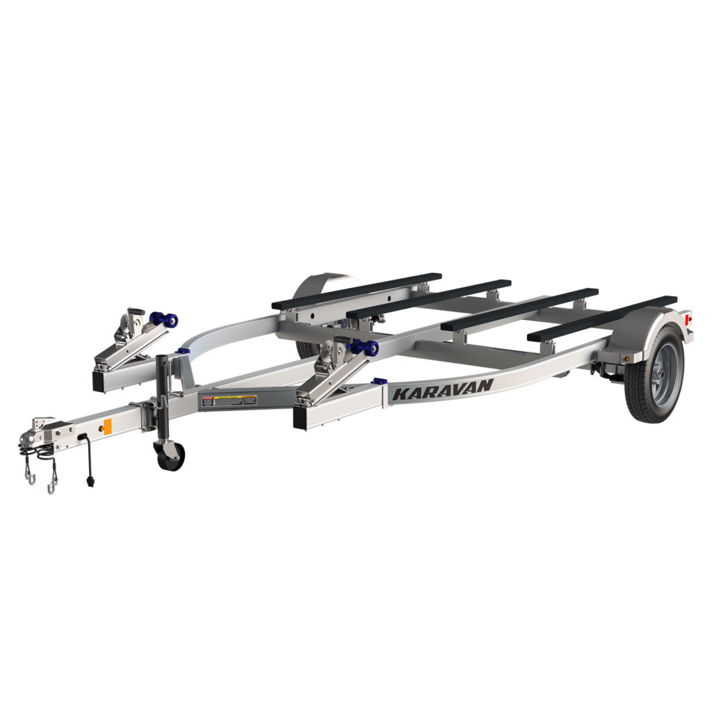 Double Watercraft Aluminum Trailer w/ Step Fender | Karavan Trailers
