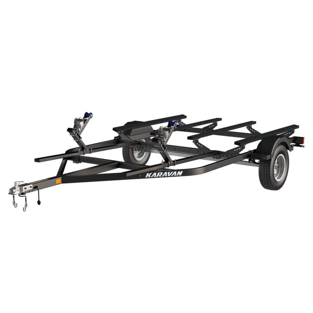 Double Watercraft Aluminum Trailer w/ Step Fender | Karavan Trailers