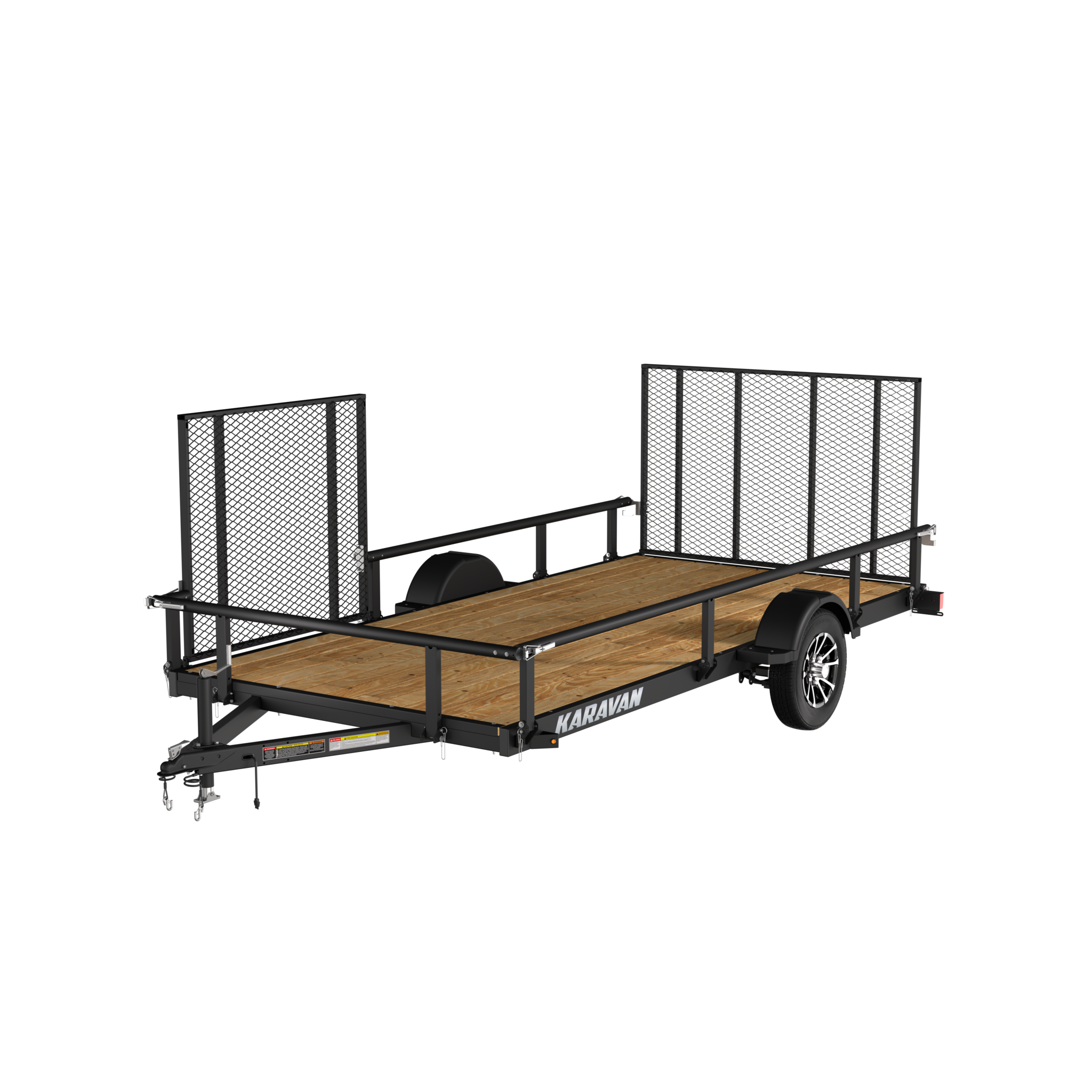 6.8 x 14 ft. Steel Utility Trailer - Karavan Trailers