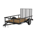 5.5x9ft. Steel Utility Trailer | Karavan Trailers